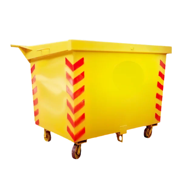 2-Yard Metal Waste Container | Customizable Order